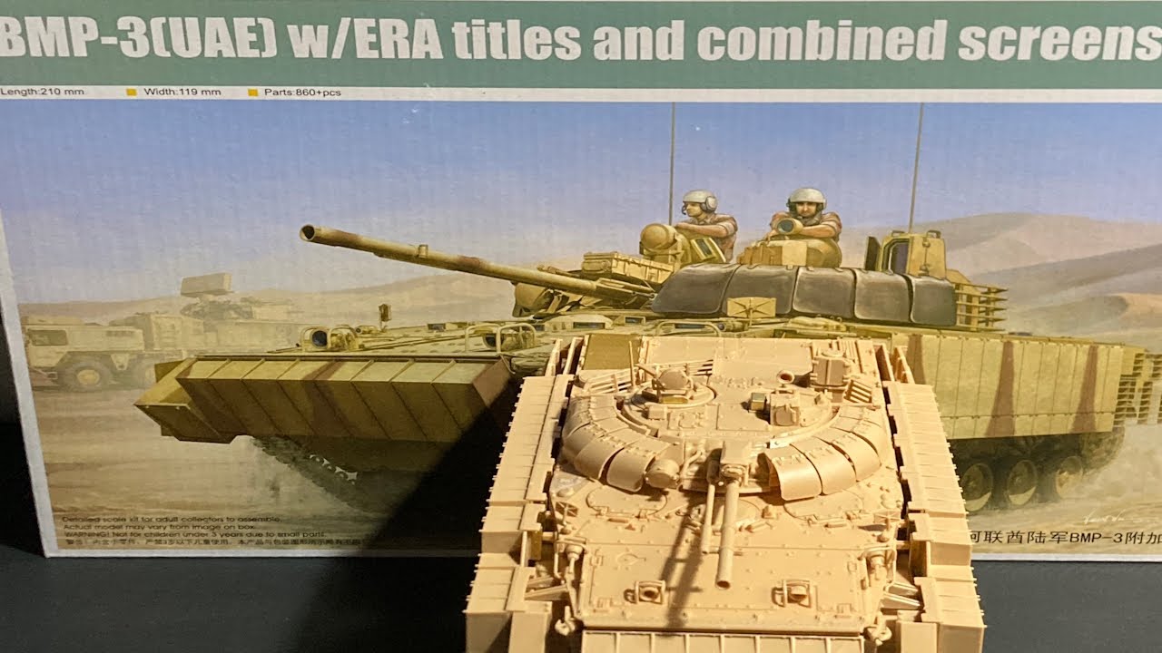 BMP-3 UAE Speed Build - YouTube