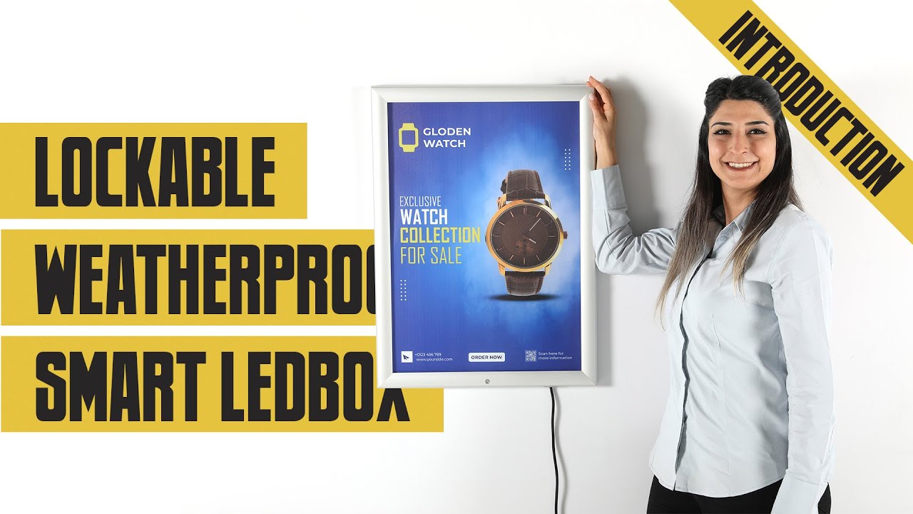 Lockable Weatherproof Smart Ledbox 35 mm Single Sided Introduction ...