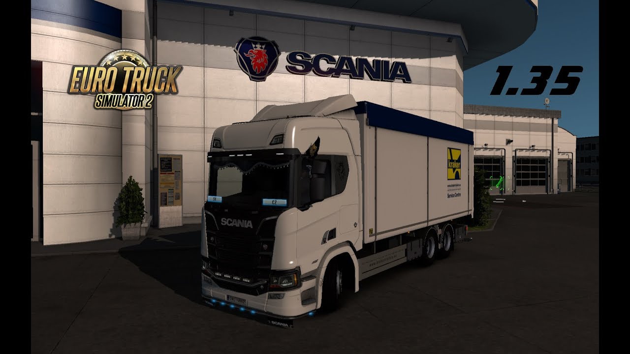 [ETS2 v1.35] Rigid Chassis (Eugene's) NextGen Scania (By Kast) - YouTube