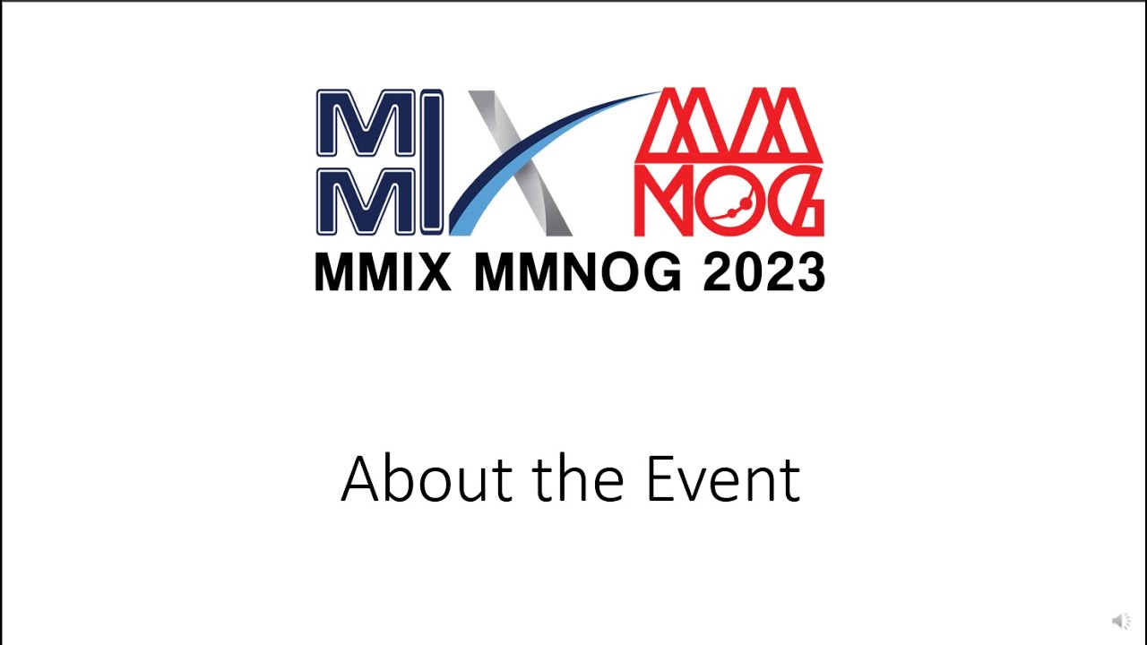 "About MMIX MMNOG Forum 2023" - YouTube