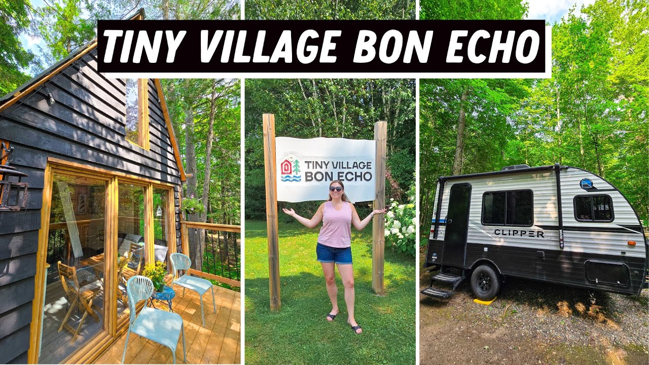 Camping at TINY VILLAGE BON ECHO | Ontario Camping and Glamping Resort ...