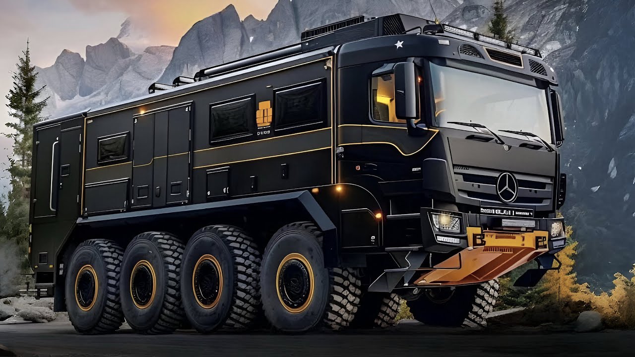 “2025 Mercedes Actros Motorhome: Redefining Luxury Adventure on Wheels ...