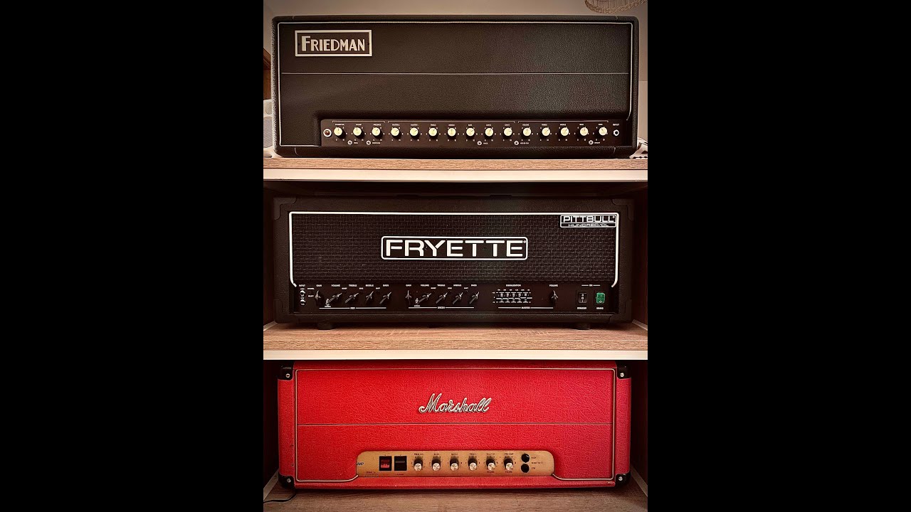 High gain amp comparison - Fryette Classic Lead 100 vs Friedman BE 100 ...