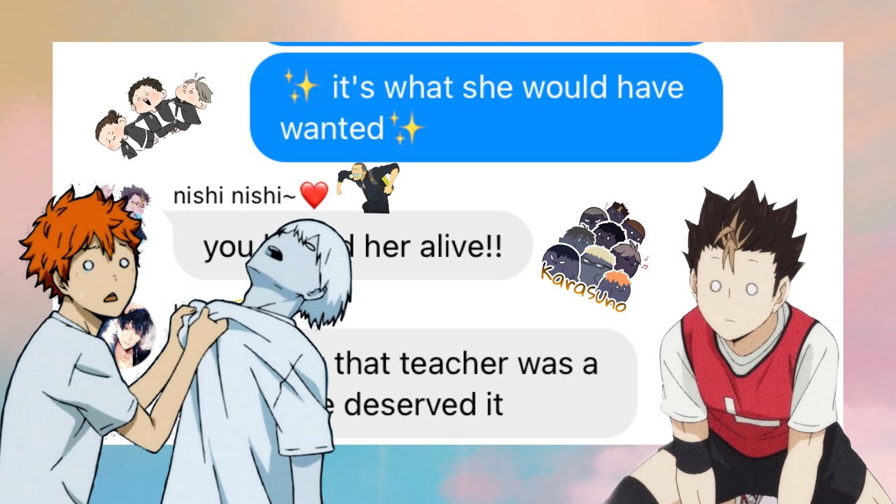 Moving..|llamas with hats #6|haikyuu lyric prank| haikyuu texting story ...