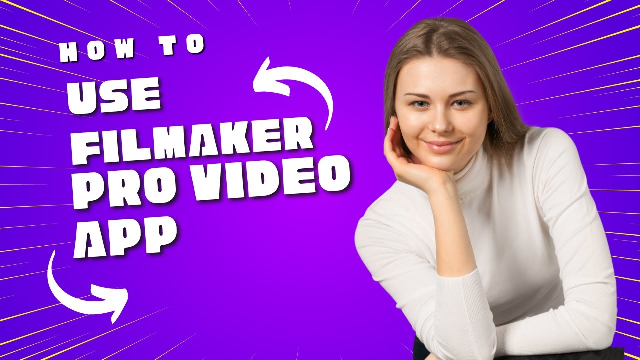 HOW TO USE FILM MAKER PRO VIDEO APP - YouTube