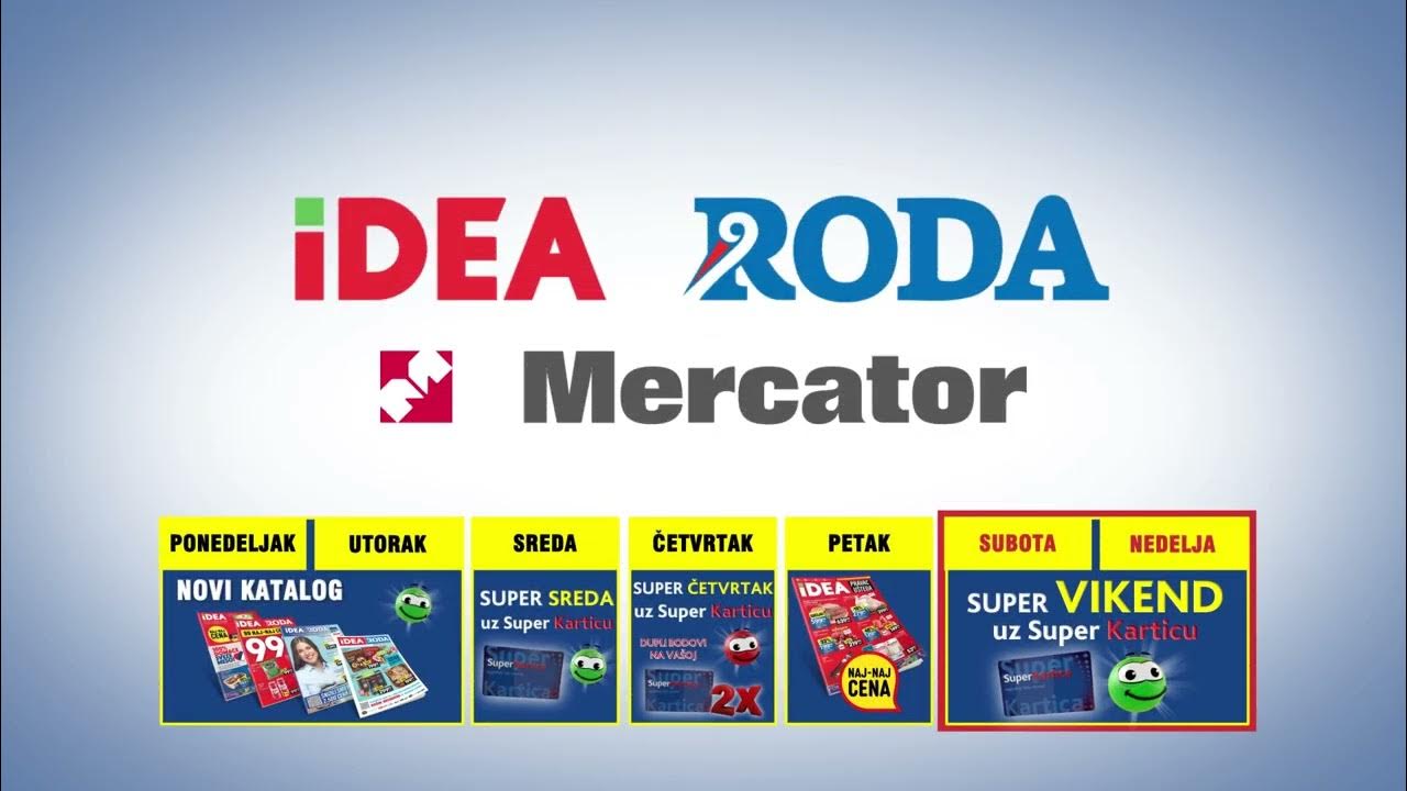 IDEA RODA MERCATOR I Super vikend 05-06.08.2023. - YouTube