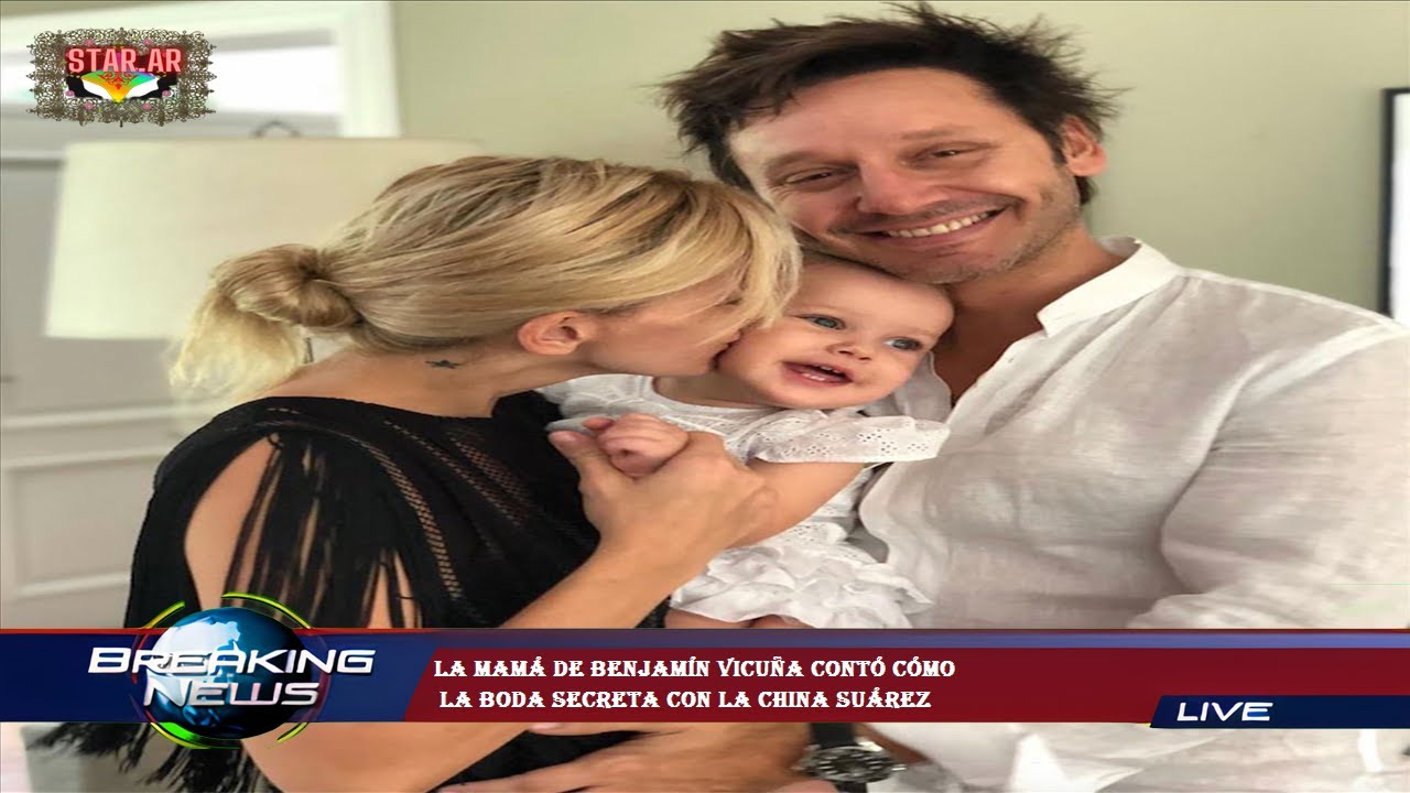 La mamá de Benjamín Vicuña contó cómo la boda secreta con la China ...