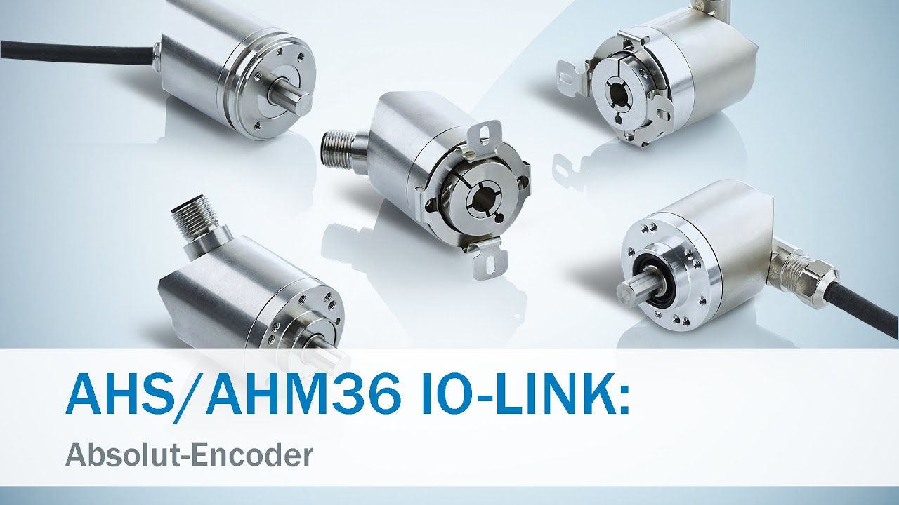 Absolut-Encoder AHS/AHM36 IO-Link Advanced | SICK AG - YouTube