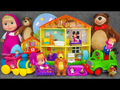 96 Minutes of Satisfying ASMR Unboxing | Adorable Masha and The Bear ...