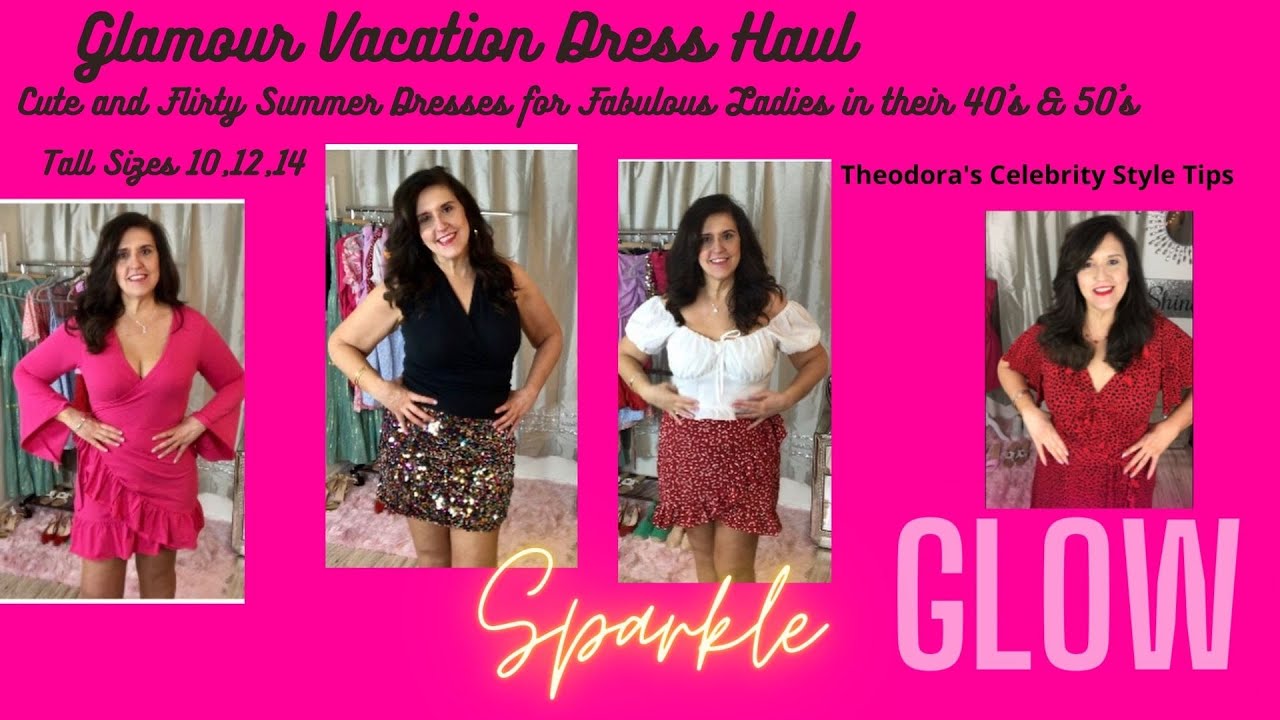 GLAMOUR Vacation Dressing Haul. - YouTube