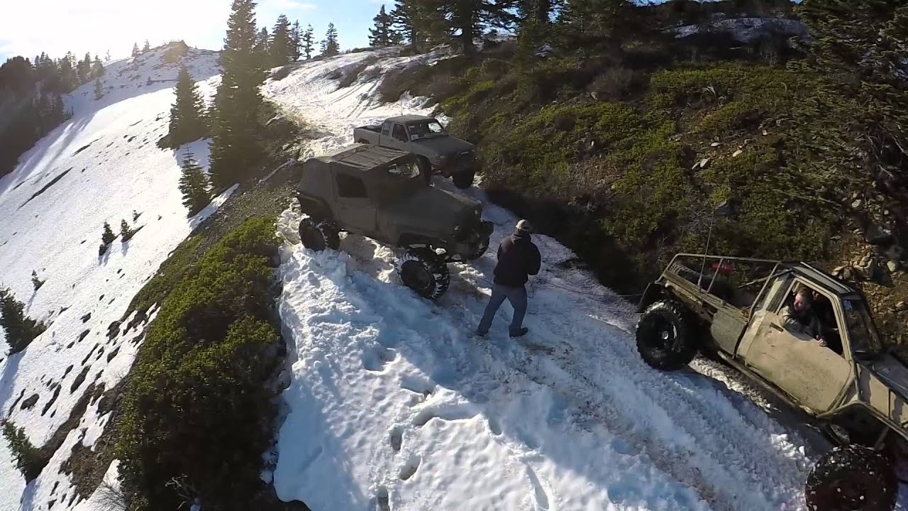 Wrangle Camp 4x4 Snow Run part 2 - YouTube
