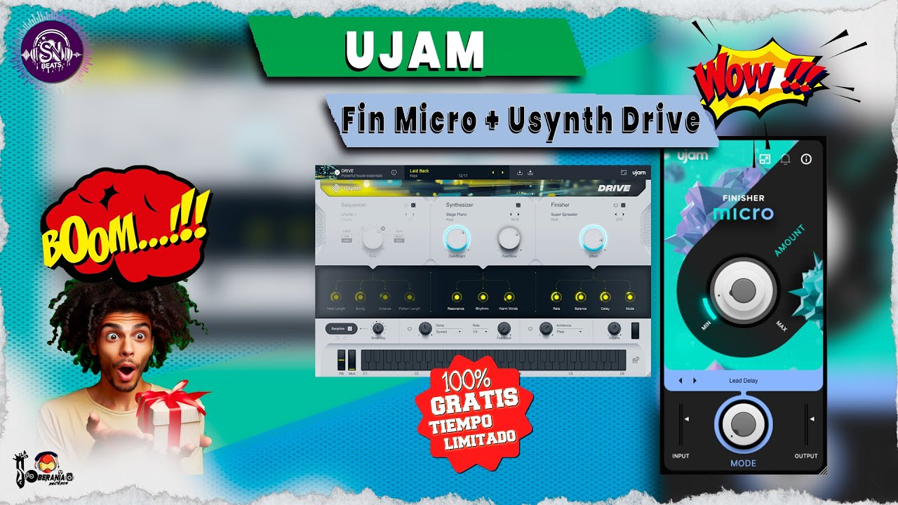 🎁GRATIS POR TIEMPO LIMITADO⏲⌛ UJAM FIN MICRO UJAM USHYNT DRIVE ...