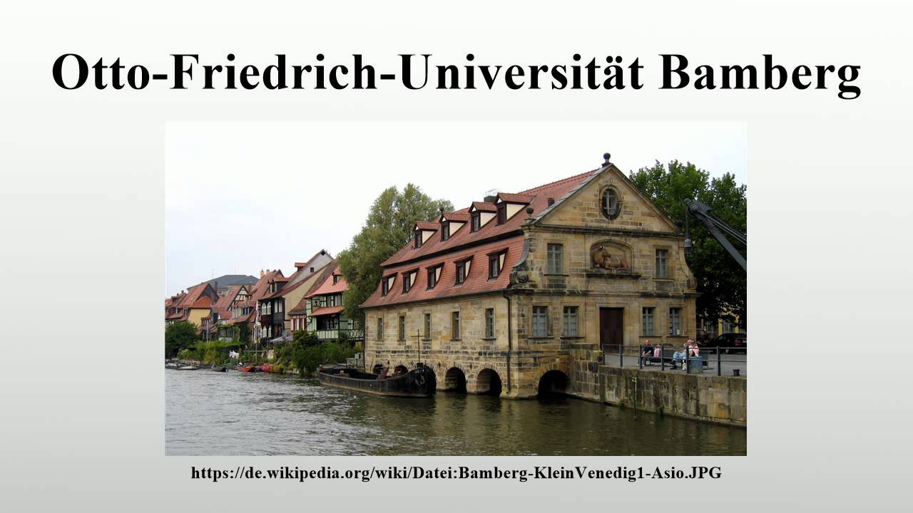 Otto-Friedrich-Universität Bamberg - YouTube