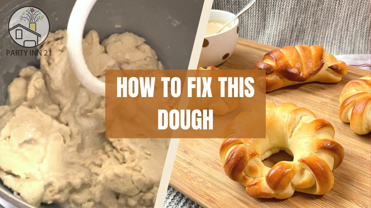 How to fix a dry dough - 2 Breads in 1 dough recipe - YouTube