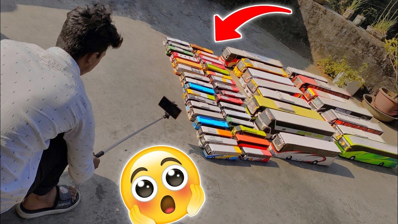 বাংলাদেশের বিভিন্ন ব্যানারে মিনিয়েচার বাস ।😳😘😮💟 Bangladeshi Miniature ...