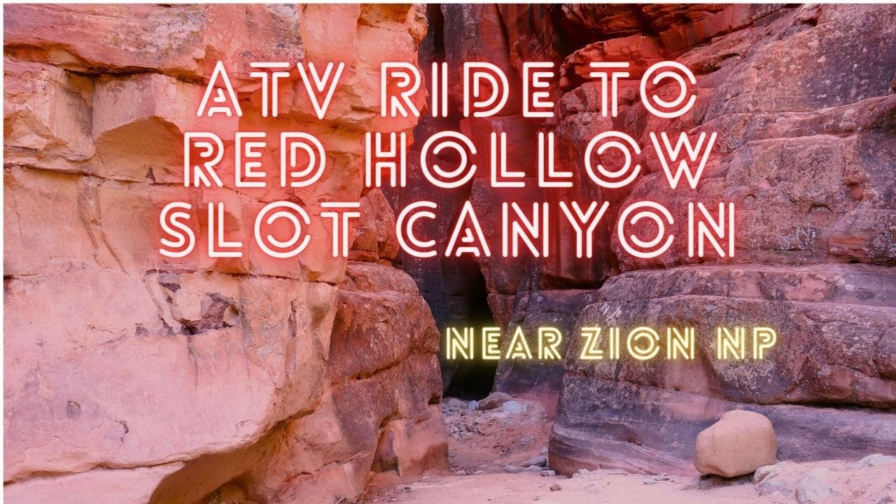 ATV Ride to Red Hollow Slot Canyon - YouTube