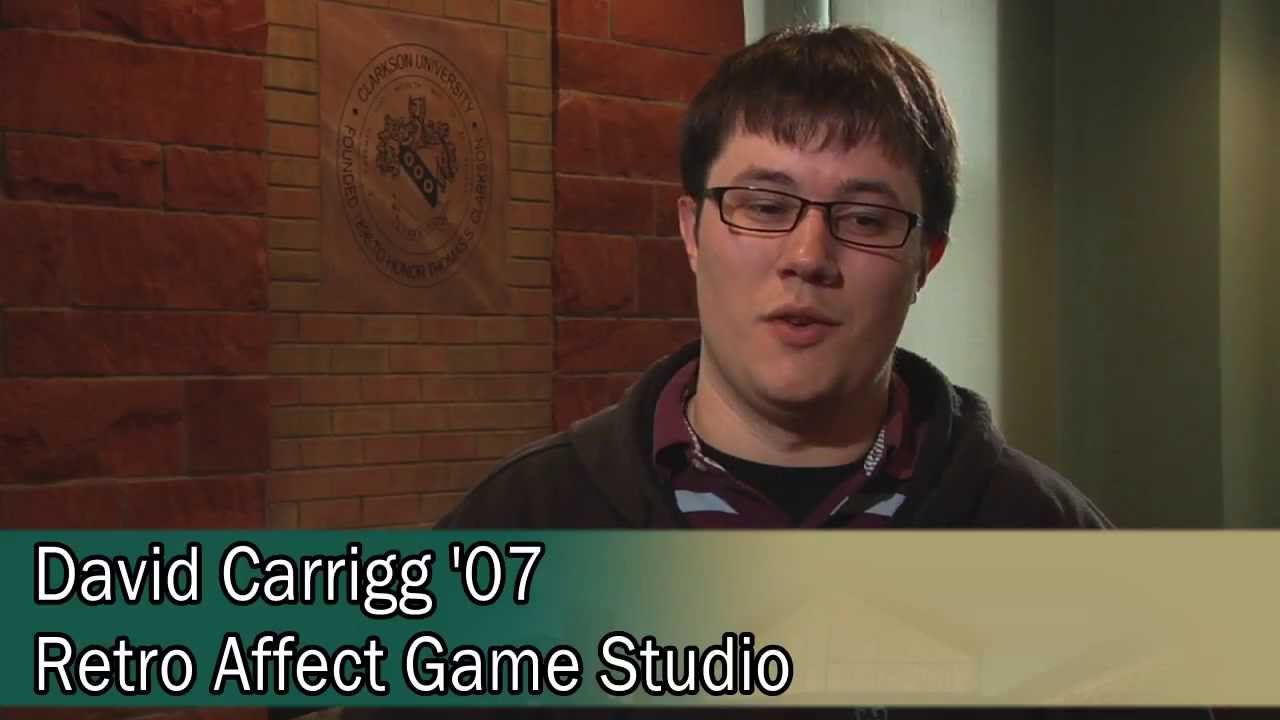 Retro Affect's David Carrigg Speaks at Clarkson University - YouTube