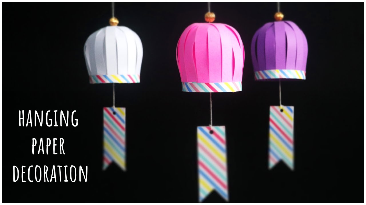 Hanging Paper Decoration | DIY Christmas Decoration | DIY Paper Crafts ...