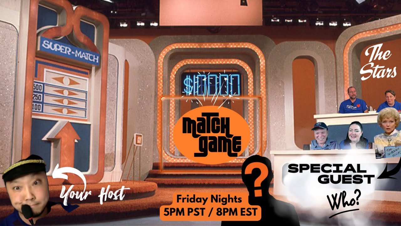 MATCH GAME LIVE - SPECIAL GUEST STARS! - YouTube