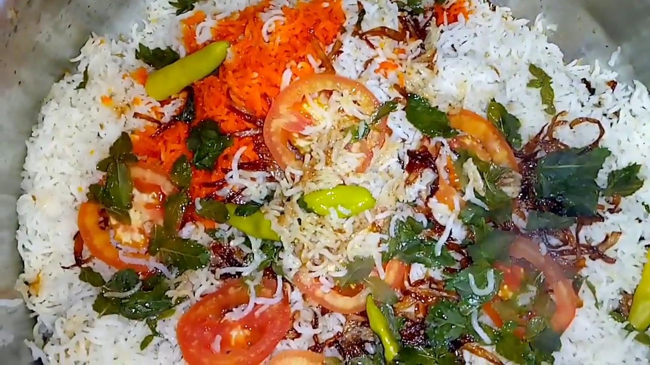 Chicken Biryani.chicken dum biryani. Layer biryani with desi style ...