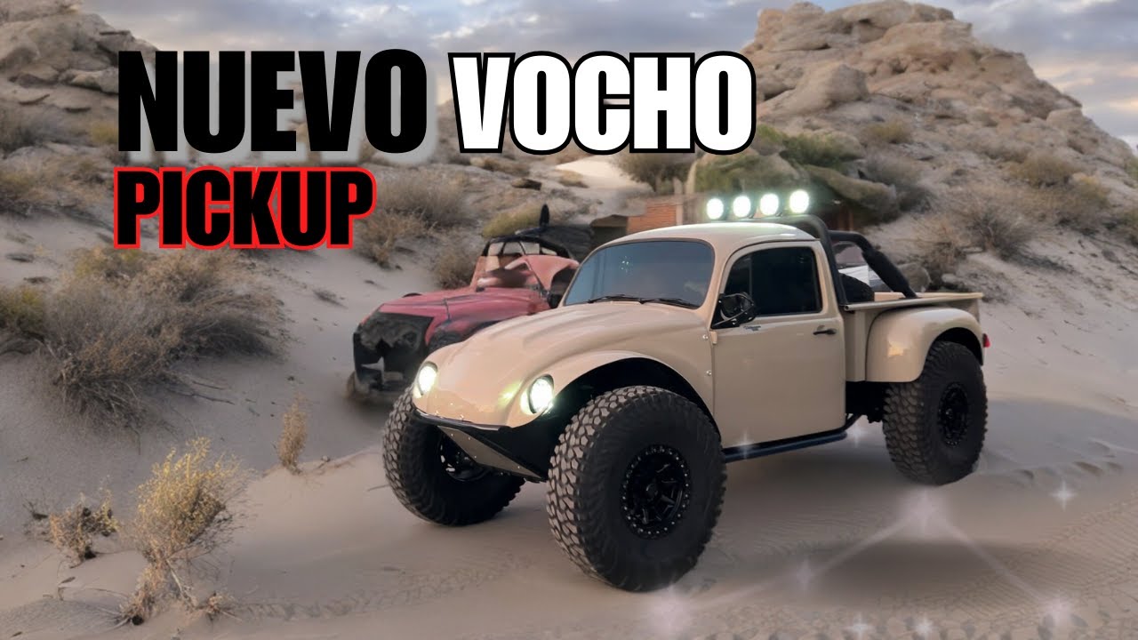 El nuevo VOCHO PICKUP con motor de vocho - YouTube