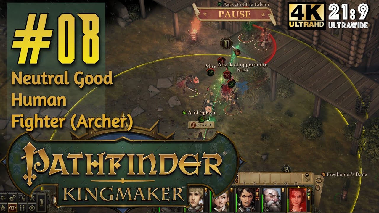 Pathfinder: Kingmaker | Ep.8 | "Stag Lord" | Neutral Good Archer - YouTube