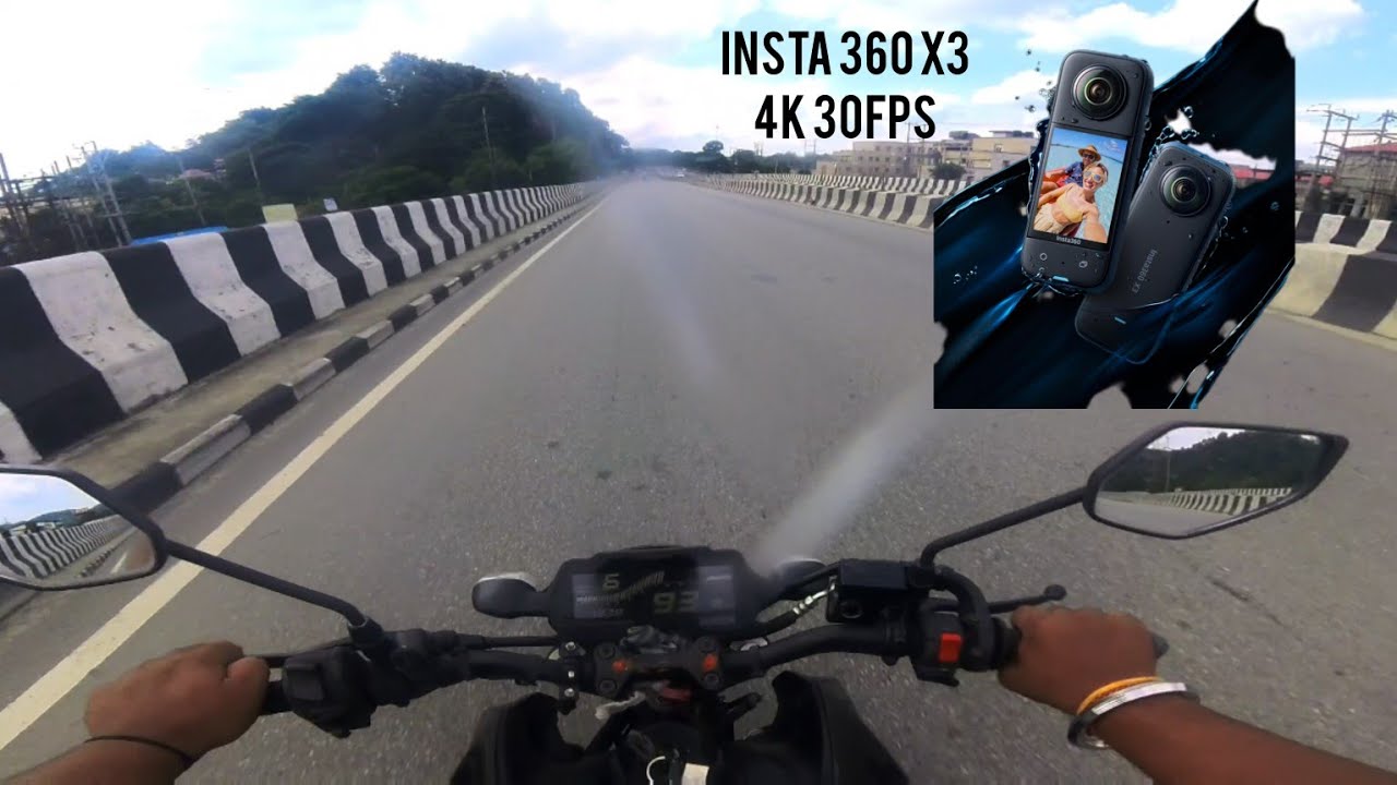 INSTA 360 X3 | Single lens video 4k 30fps | MT15. - YouTube