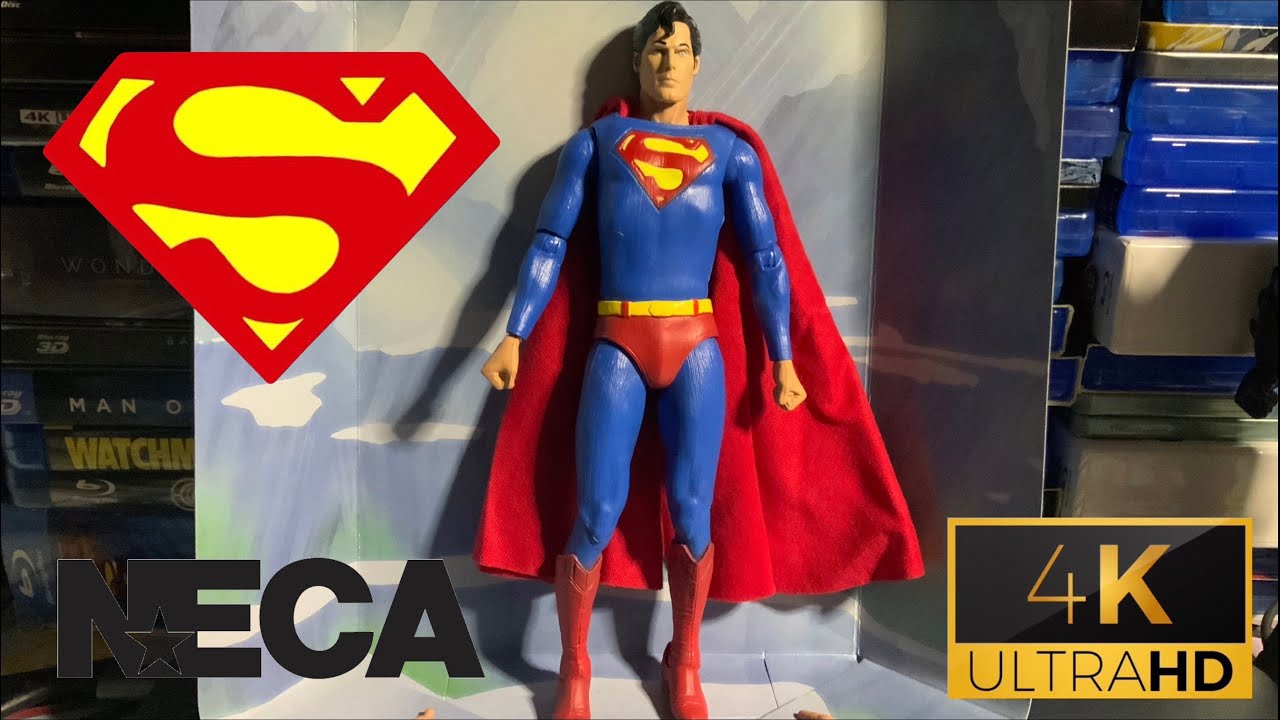 Neca Christopher Reeve Superman Action Figure Unboxing and Review - YouTube