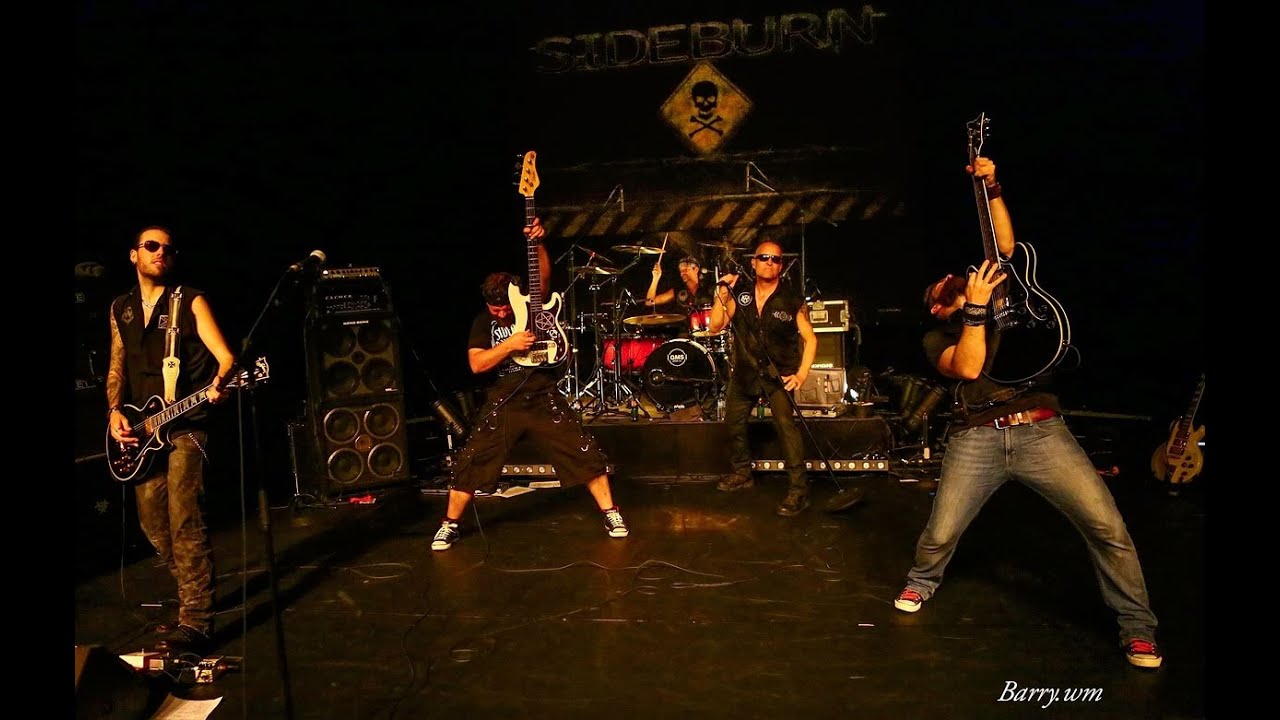 Sideburn - Cherry red - Bully On Rocks 2016 - Live HD - YouTube