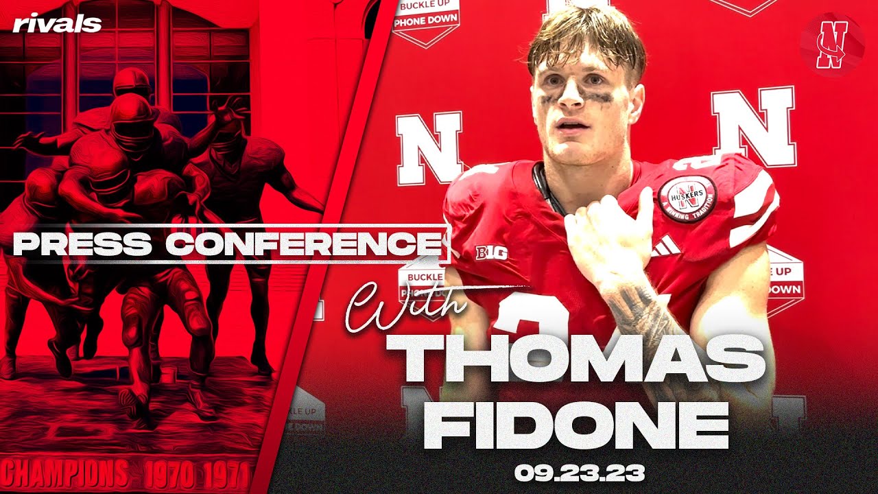 Nebraska Football: Thomas Fidone interview after 28-14 win over LA Tech ...