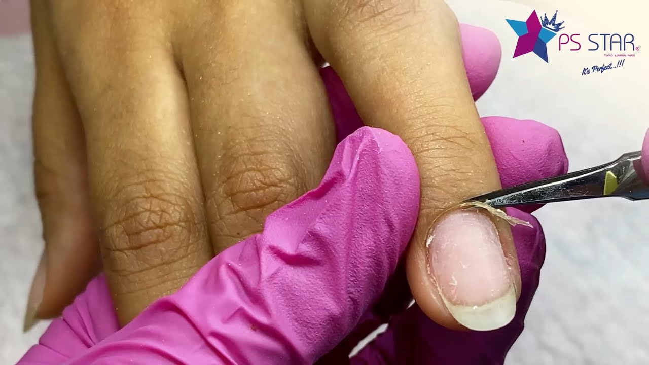 Como hacer el Corte de cutículas para manicura rusa o manicura ...