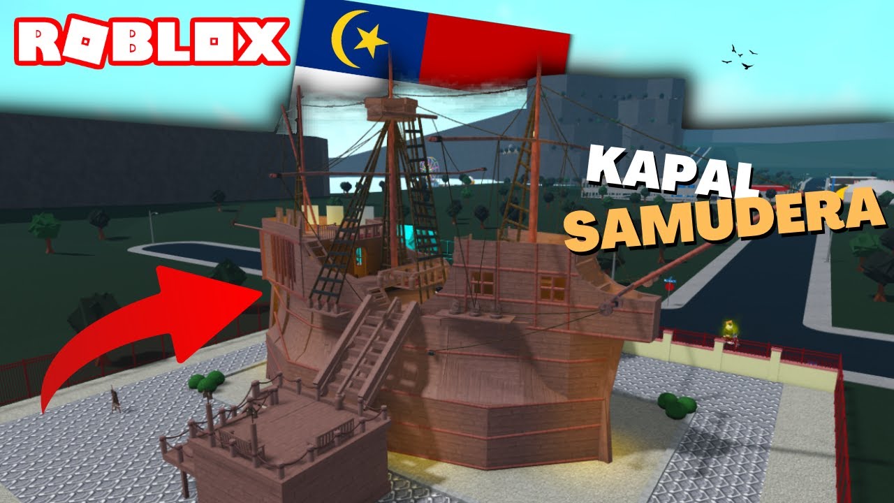 TERJUMPA KAPAL SAMUDERA MELAKA?! [Bloxburg Tour] || Roblox Malaysia ...