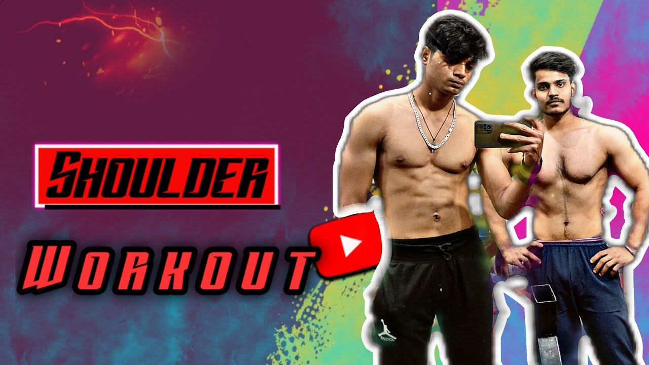 shoulder workout at gym//simple soulder workout tips//lucky fitness ...