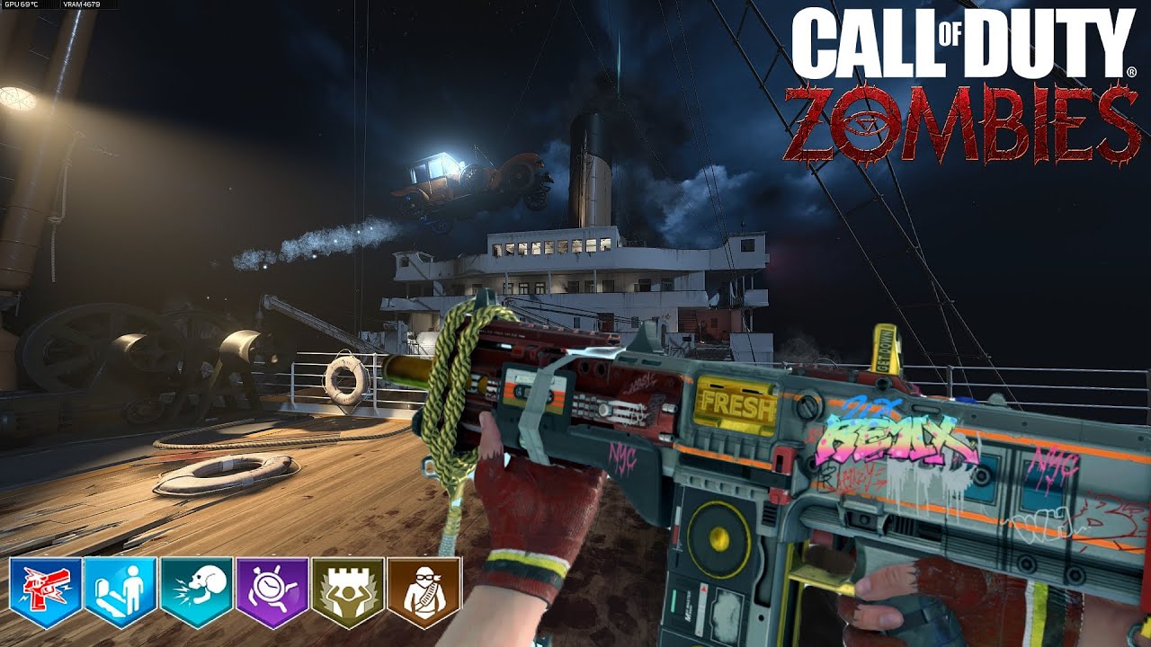 ZOMBIES EN EL TITANIC COMPLETANDO EL EASTER EGG EN MENOS DE 2 HORAS Y ...