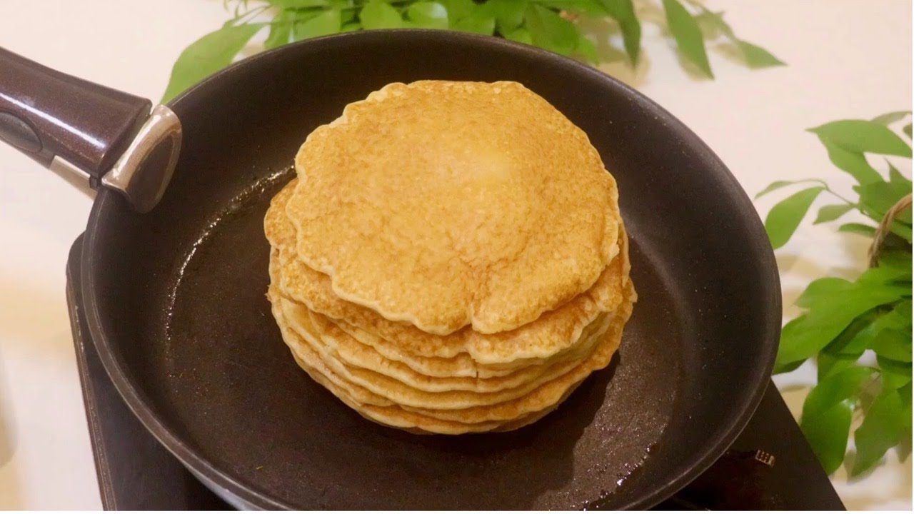 Taro Pancake-Pancake with Taro-Mini Hut Cooking - YouTube