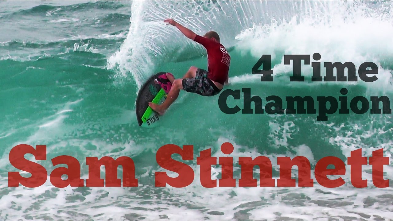Sam Stinnett: 4 Time Skim Tour World Champion - YouTube
