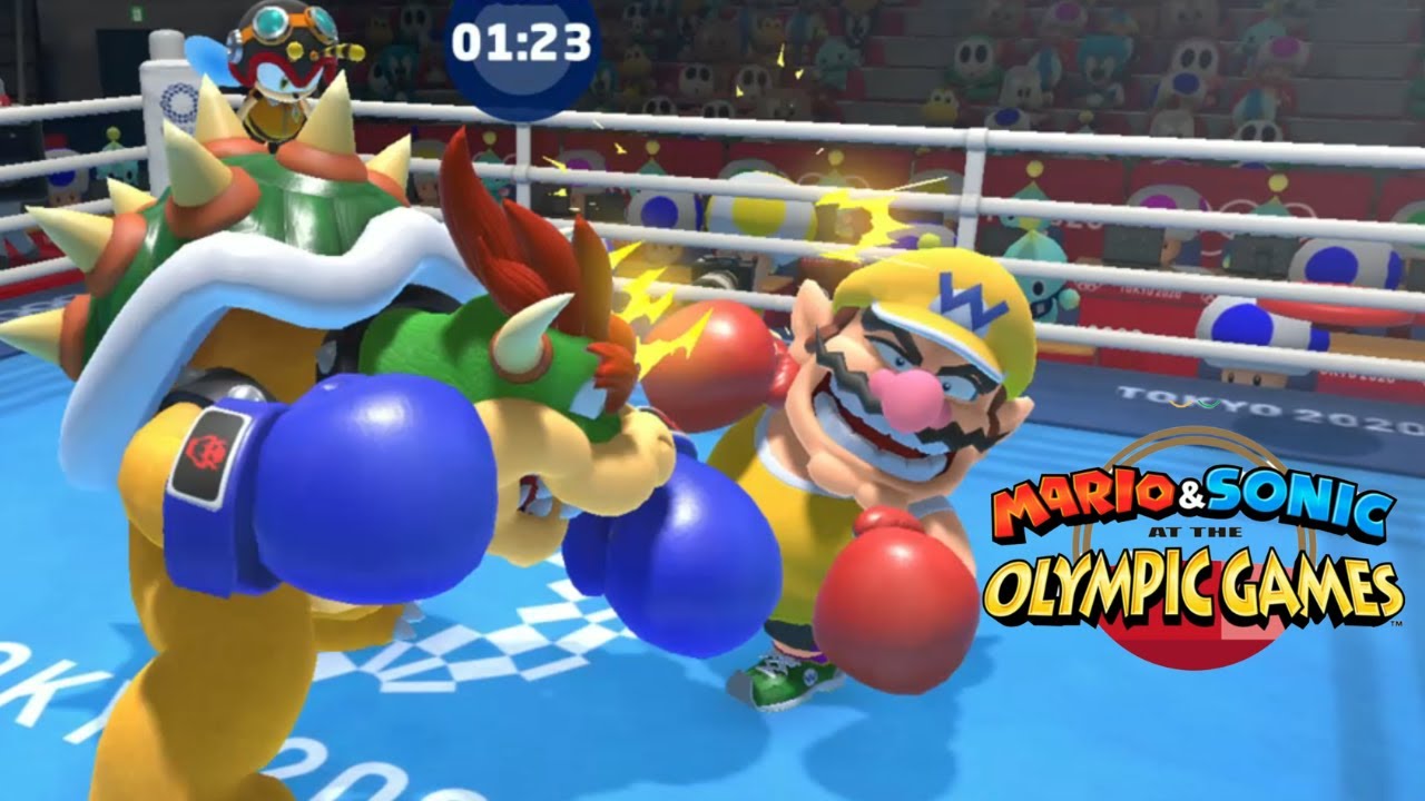 Mario & Sonic At The Olympic Games Tokyo 2020 Boxing Bowser At The ...