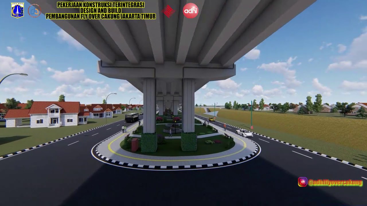 [BIM COMPETITION] INFRA FLYOVER CAKUNG - YouTube