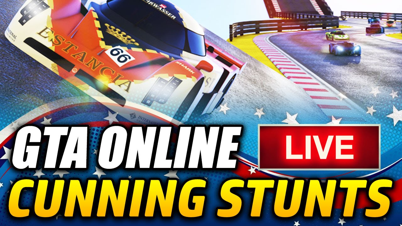 GTA 5 ONLINE LIVE! CUNNING STUNTS GAMEPLAY With All New Cars, Outfits ...