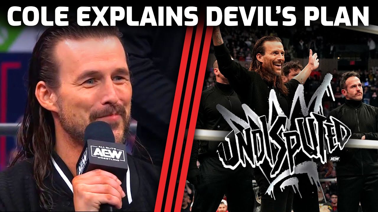 Thoughts on Adam Cole's "Devil" Explanation & Undisputed Kingdom ...