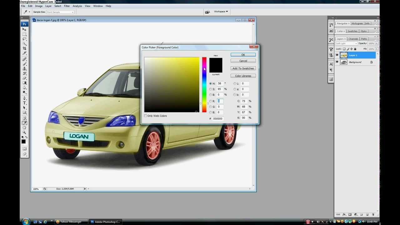 Cum sa schimbi culoarea unei masini - YouTube