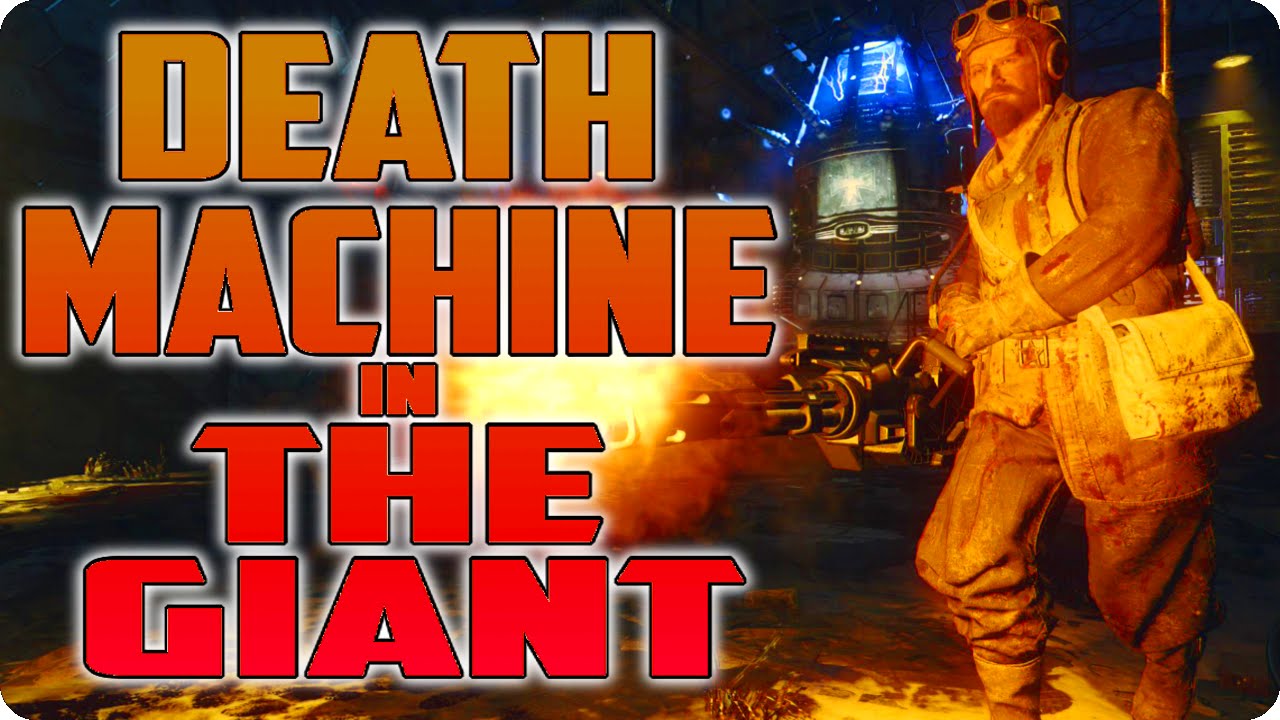 "Black Ops III Zombie The Giant" DEATH MACHINE Update COD-BO3 Zombies ...