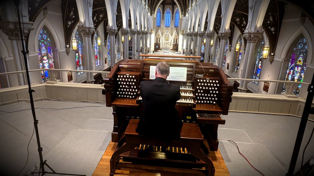 1875 E. & G.G. Hook and Hastings Organ - Cathedral of the Holy Cross ...