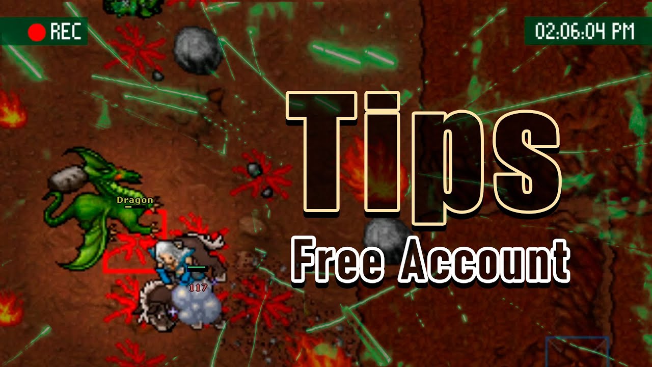 TIBIA / 10 TIPS PARA FREE ACCOUNT [ENG SUB] - YouTube