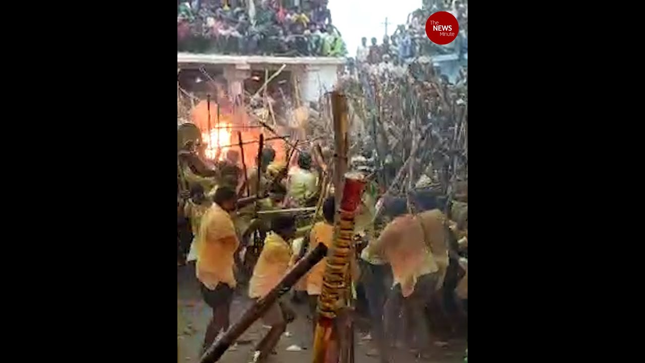 Thousands gather for annual Banni festival in Andhra despite COVID-19 ...