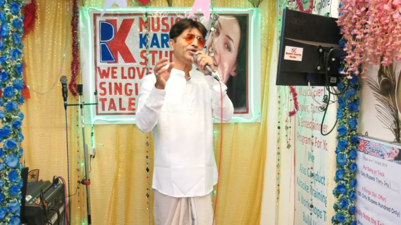 Yeh jeevan hai Song Performed by Bhupendra Rathod on Karaoke Track {HD ...