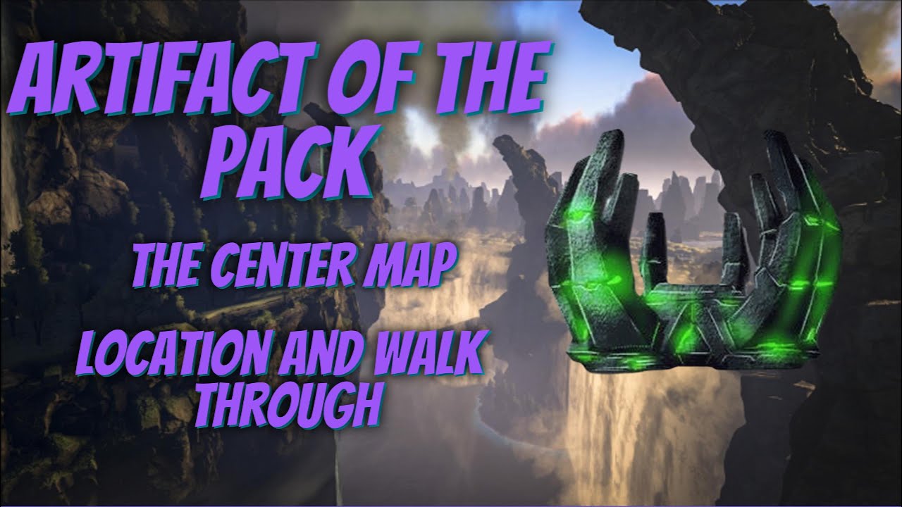 Walk through Artifact of the Pack at The Center Map #arkascended # ...