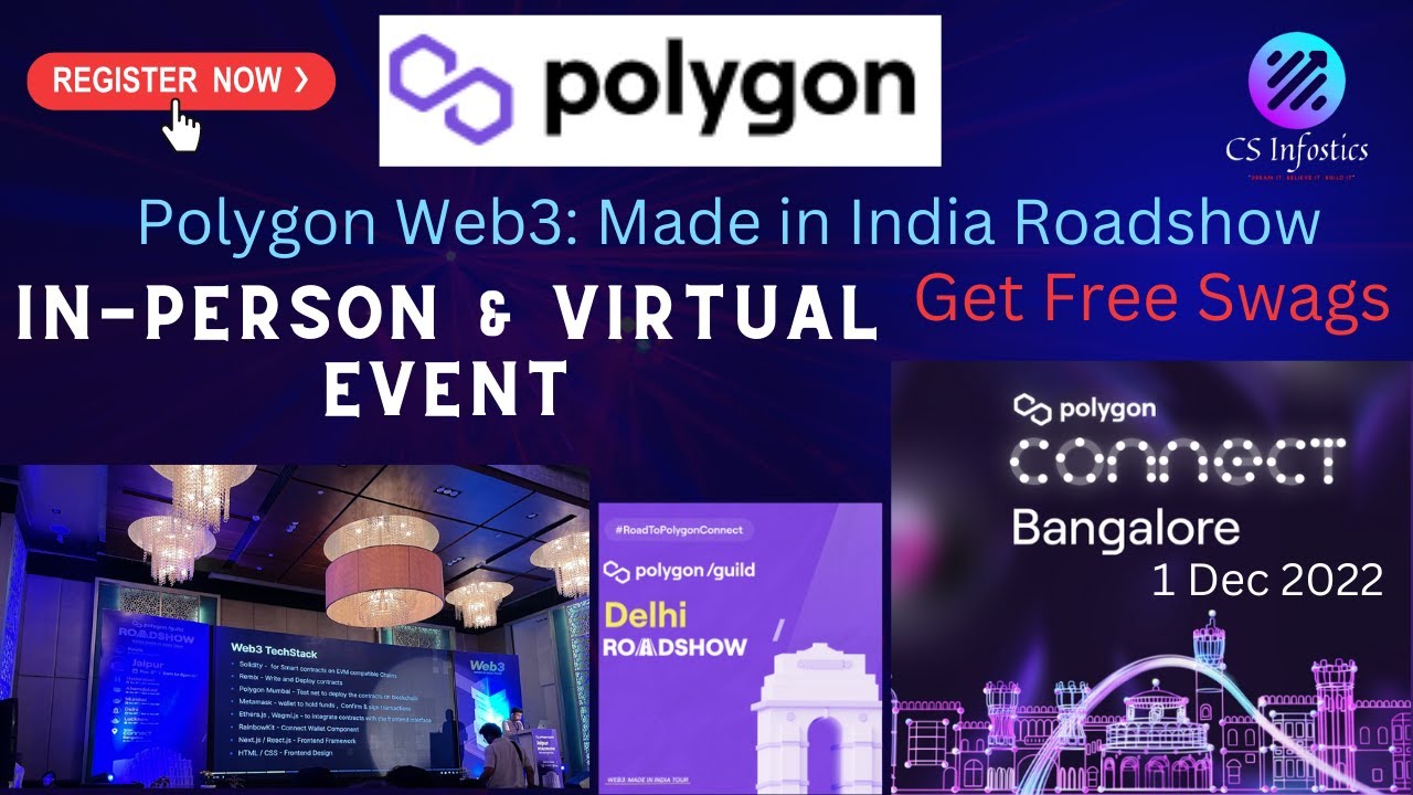 Polygon Web3: Made in India Roadshow || In-Person & Virtual Event for all || Get Free Swags 🔥🔥 ...