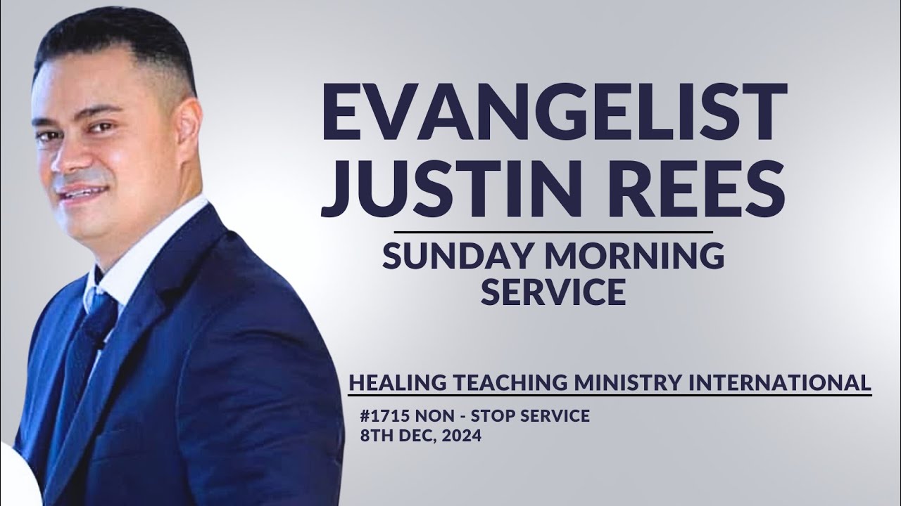 #1715 | SUNDAY MORNING SERVICE | 08/12/24 | Evangelist Justin Rees ...