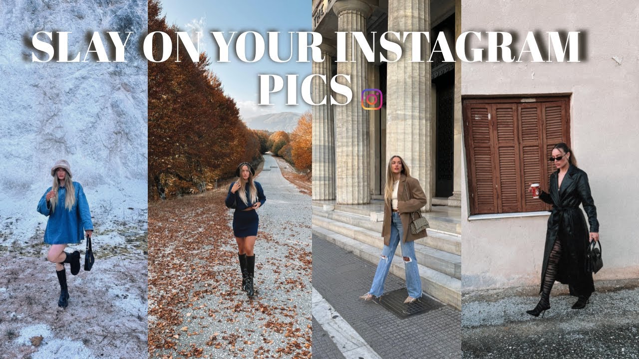 How to take the best Instagram pics + BEST TIPS - YouTube